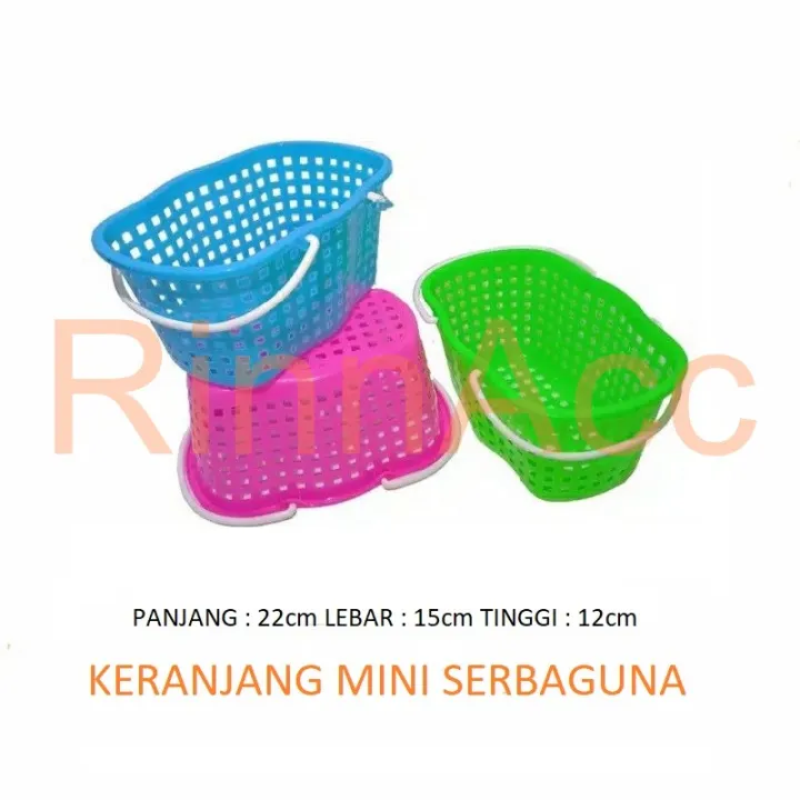 Keranjang Plastik Sabun Oval YOYO / Keranjang Wadah Tempat Mainan ...