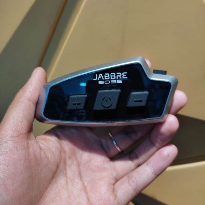 JABBRE BOSS 16 RIDER INTERCOM MOTOCOM MESH TYPE UNIVERSAL AND ORIGINAL ...