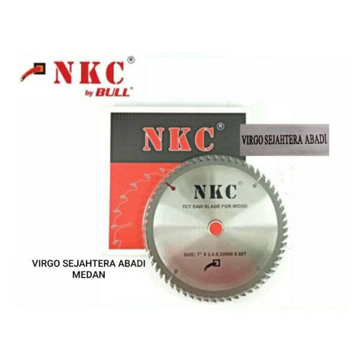 7 x 60T NKC MATA PISAU POTOG KAYU CIRCULAR SAW BLADE | Lazada Indonesia
