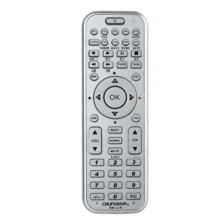 RM-L14 8in1 Universal Smart Remote Control with Learn Function For TV ...