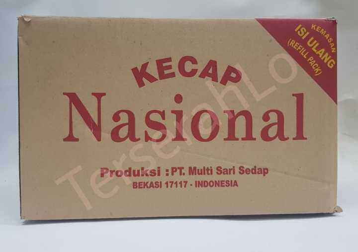 Dus Karton Kecap Nasional Kecap Manis Refill 520ml (Dus isi 12) | Lazada Indonesia