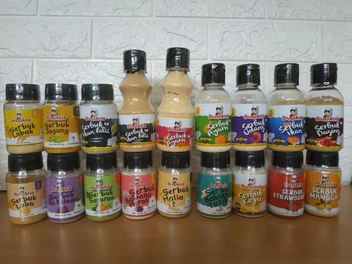 Natural baby seasoning powder by Ibu Anis baby food, ready to eat. | Lazada