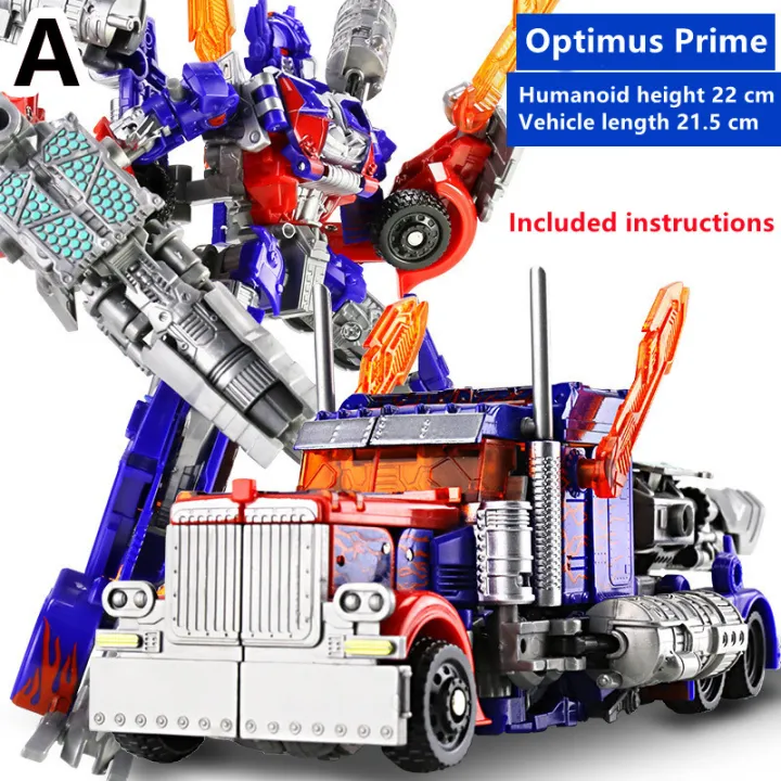 52CM Huge Transformer toy Optimus Prime Bumblebee Transformers Boys ...