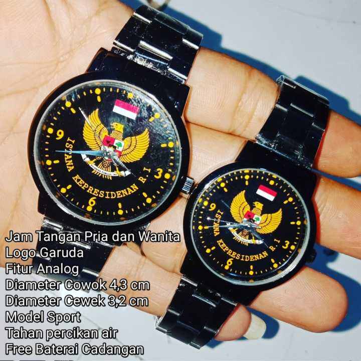 ((HARGA SATUAN)) JAM TANGAN WANITA DAN PRIA GARUDA BUAH TANGAN ISTANA ...