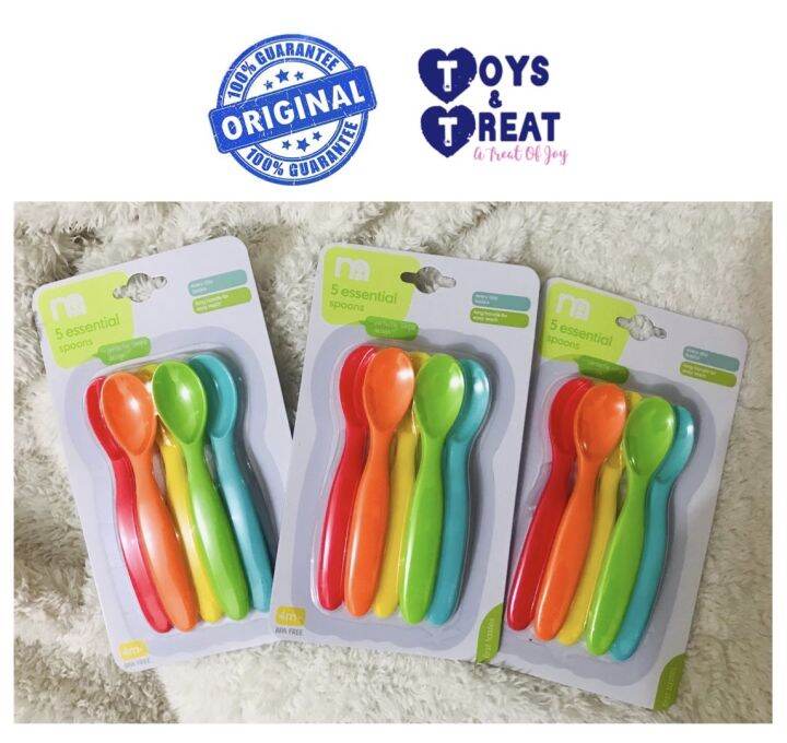 Mothercare Essential Spoons - 5 pack ~ORIGINAL~ | Lazada PH