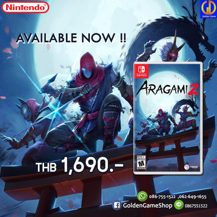[Game] NEW!! Nintendo Switch Aragami 2 (US) | Lazada.co.th