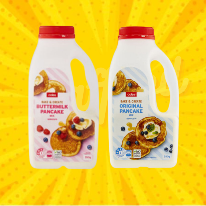 (EXP:FEB 2024) Coles Instant Pancake Mix Fluffy Original Imported ...