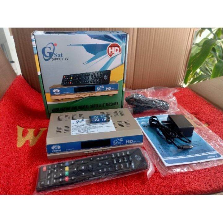 New Gsat HD IRD Box free 300 load For 2 Months can load 99 after. | Lazada PH