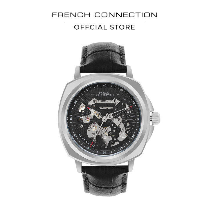 French Connection Men's Leather Automatic Watch FCA03 | Lazada
