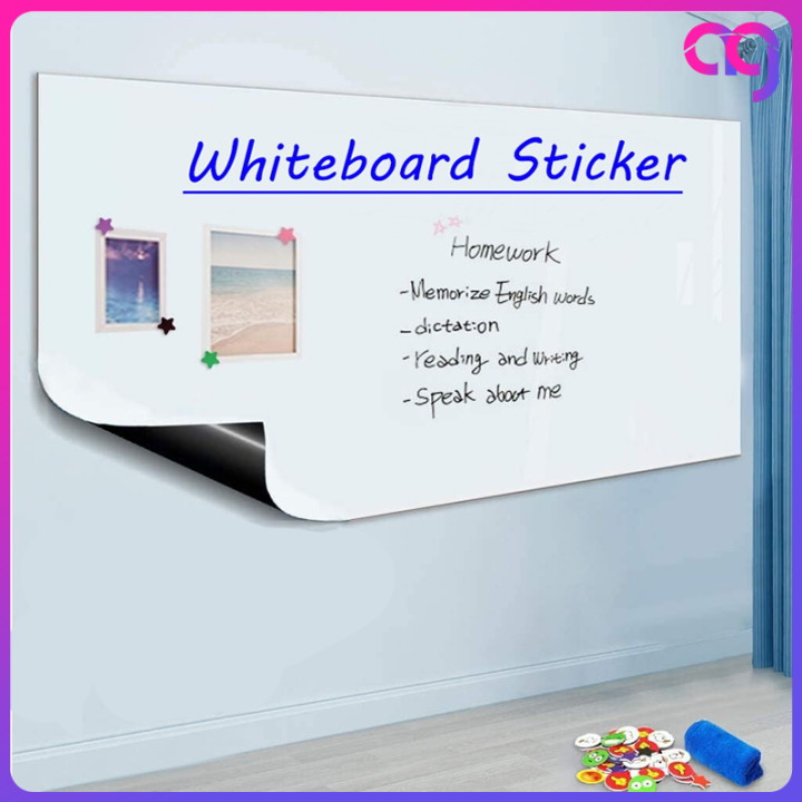 A-G Dust-Free Chalk Wallpaper 45/60cm*2m Thicken rewritable blackboard ...