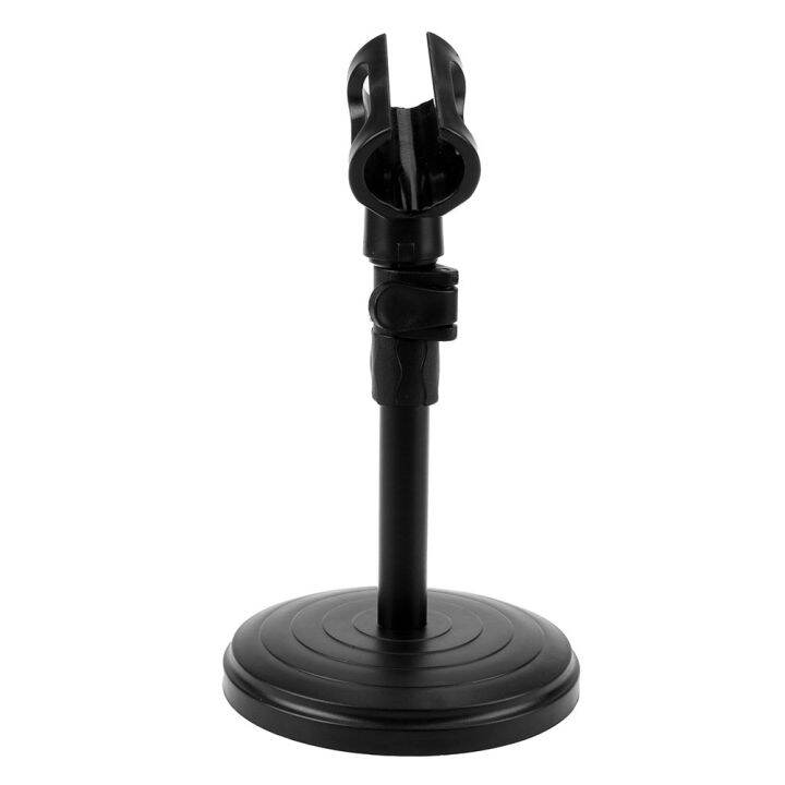 Adjustable Foldable Mic Desktop Tripod Retractable Microphone Stand ...