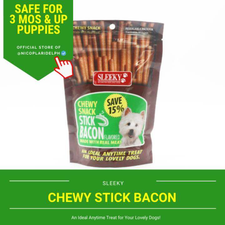 Sleeky Bacon Stick Chewy Snack for a Great Tasting and Nutritious Treat ...
