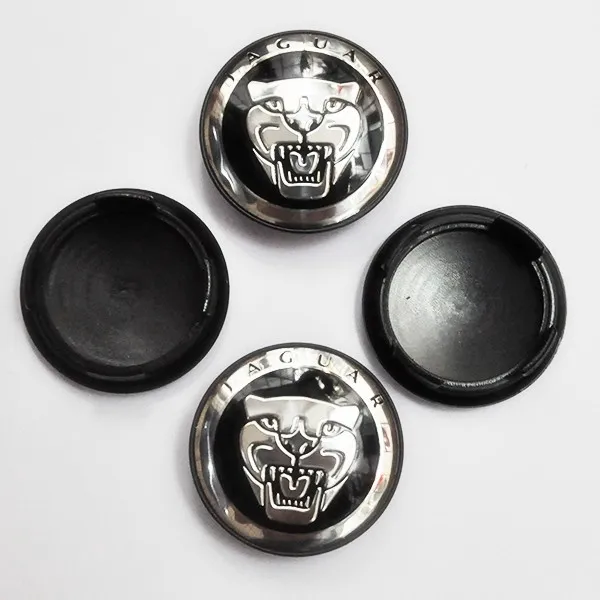 4 x New for Jaguar red black XJ XF XK X-TYPE Wheel Center Hub Caps for ...