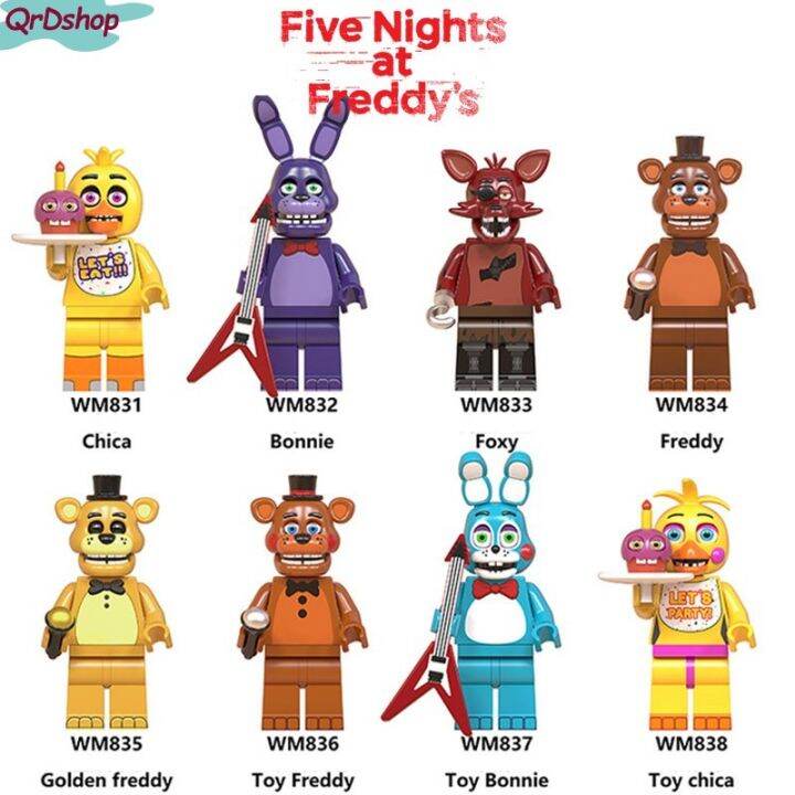 QD【ready stock】FNAF Series Lego Compatible Fazbear / Bonnie / Chica ...