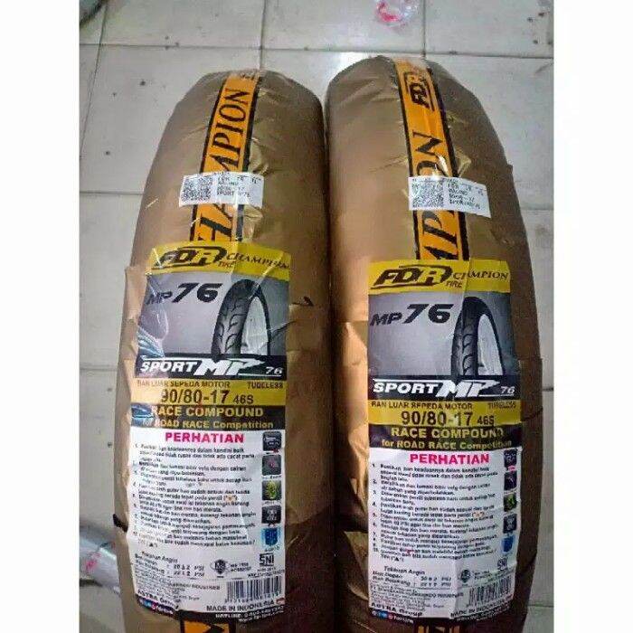 BAN FDR MP 76 ring 17 ukuran 90-80/17 soft compound | Lazada Indonesia