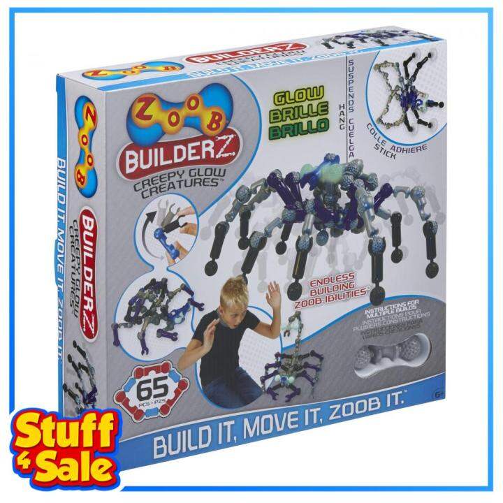 ZOOB BuilderZ Creepy Glow Creatures 65pcs Building Toys | Lazada PH