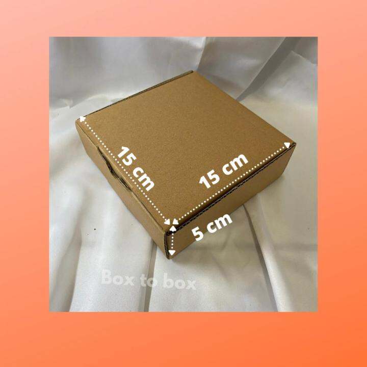 Kardus box karton kotak dus packing kemasan BARU size 15x15x5 cm luar ...