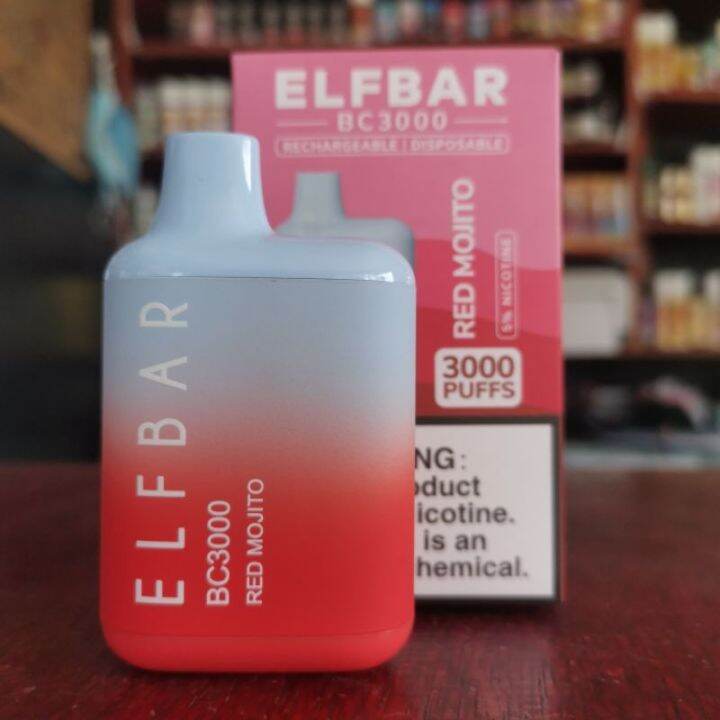 ELFBAR BC3000puffs Rechargeable Disposable | Lazada PH