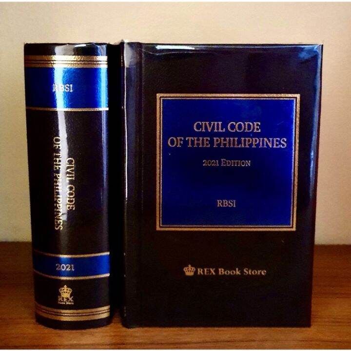 ON HAND Codal (REX 2021 Edition) Civil Code of the PhilippinesRML ...