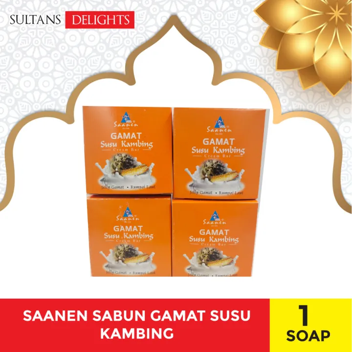 SAANEN SABUN SUSU KAMBING GAMAT 100 GRAM | Lazada