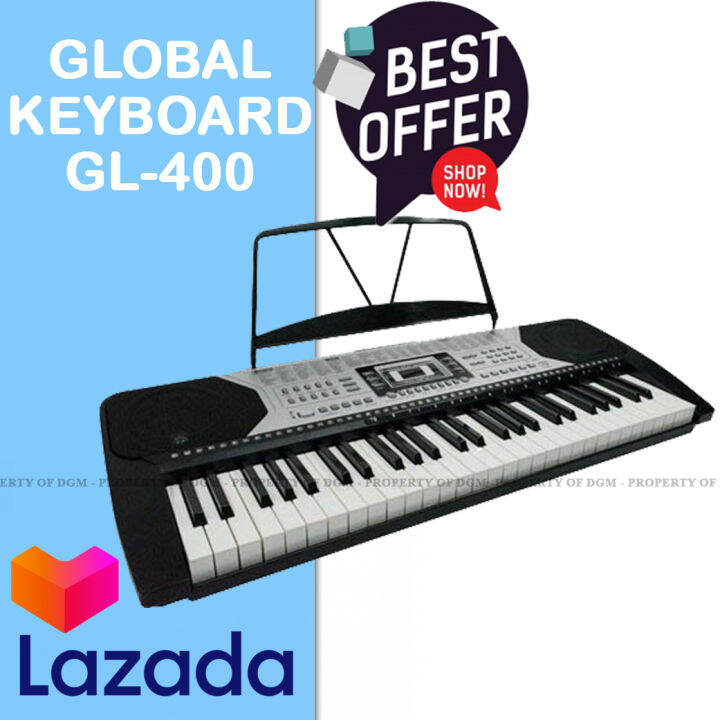 Electronic Keyboard Piano Global GL-400-dgmshop | Lazada PH