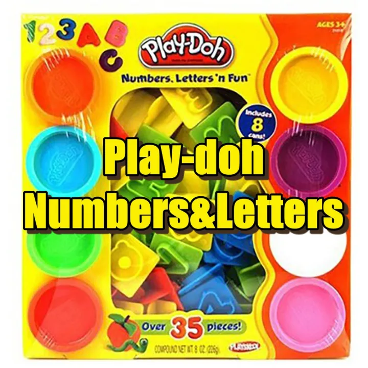 [hasbro] Play-doh Numbers & Letters Babies Kids Toys | Lazada PH