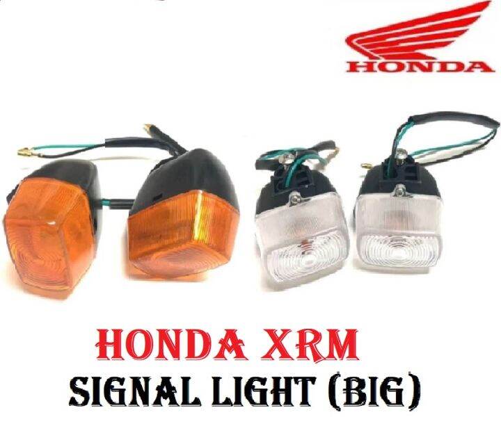 HONDA XRM 110 125 SIGNAL LIGHT WHITE/ORANGE MOTORCYCLE XRM UNIVERSAL 1 ...