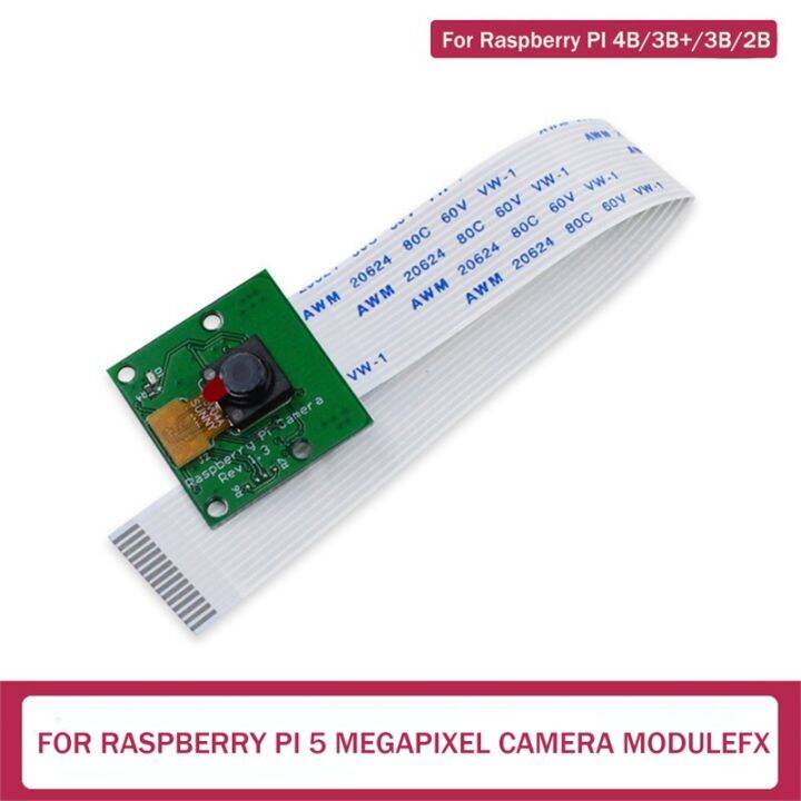 1 PCS for Raspberry Pi 2B/3B/4B Camera Module 5Mp Ov4647 Wide Angle ...