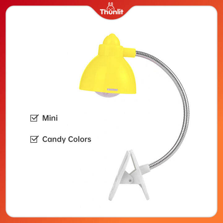 Thunlit Mini Clip Light Portable Adjustable Lighting Angle | Lazada PH