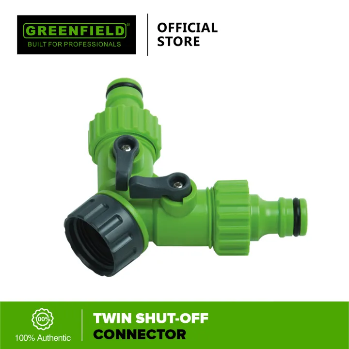 Greenfield Twin Shut-Off Connector | Lazada PH