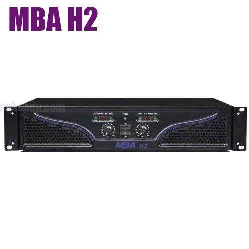 Stereo Power Amplifier เพาเวอร์แอมป์ 600W RMS เครื่องขยายเสียง รุ่น MBA ...