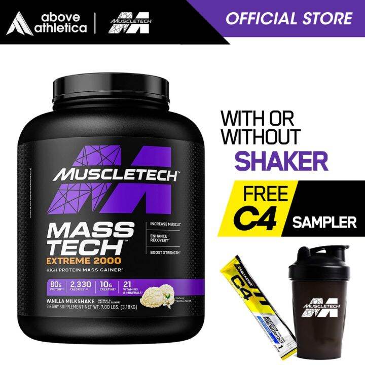 Muscletech M Tech Mtech Extreme 2000 7lbs Muscle Growth Supplement ...