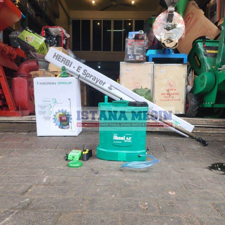 MESIN SEMPROT HAMA CDA KNAPSACK SPRAYER ELEKTRIK AKI MICRON HERBI 4 ...