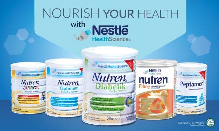 😊 Nestle Nutren Nutrient Drink 800G/ 800gx2 | Lazada