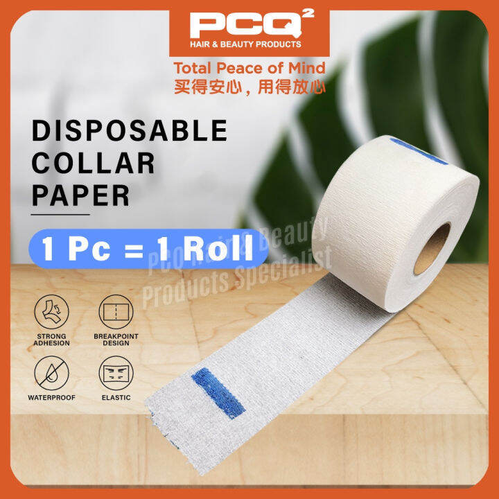 (1 Roll) Disposable Neck Tissue Neck Paper Neck Ruffle Neck Roll ...