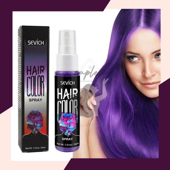 Sevich Hair Color Spray Instant Hair Color Styling Product One-time ...