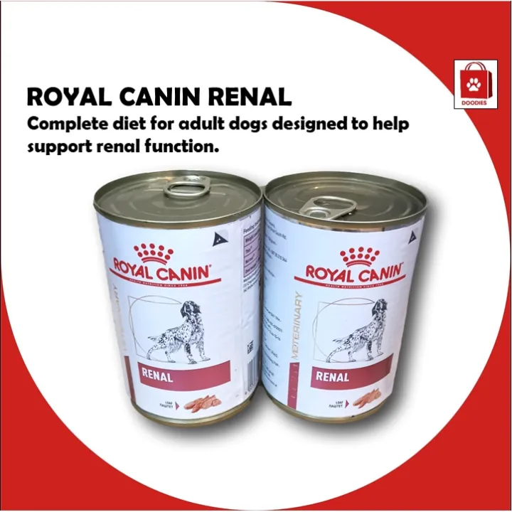 Royal Canin Renal Wet Dog Food in Can 410g | Lazada PH