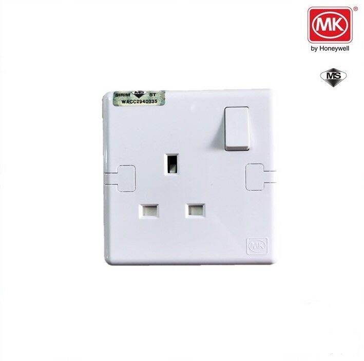 MK 13A SWITCH SOCKET OUTLET/ E2757 13A SWITCH SOCKET | Lazada