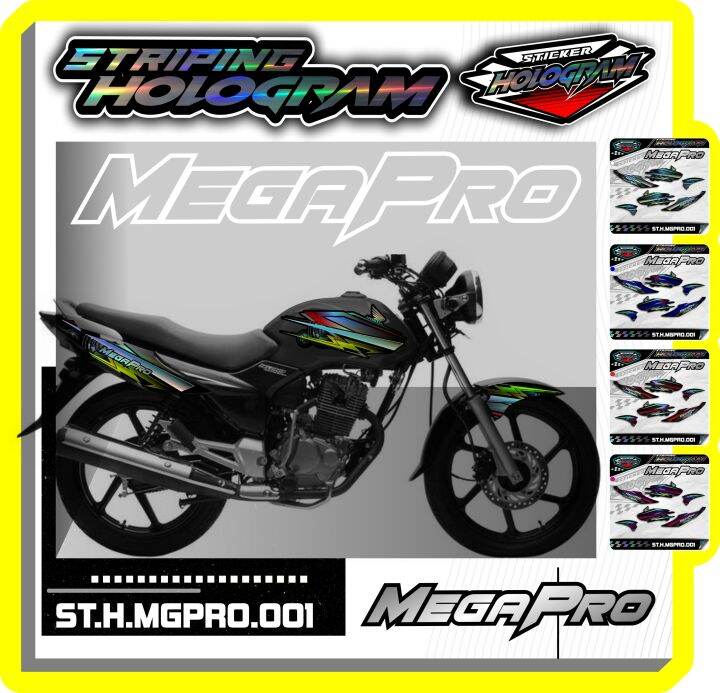 MEGA PRO STICKER STRIPING MEGA PRO STIKER MOTOR MEGAPRO LIST VARIASI ...