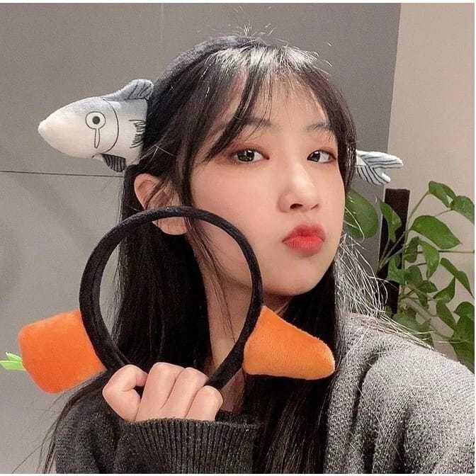 BANDO KOREA WORTEL IKAN bando cosplay bando lucu bando ikan bando ...