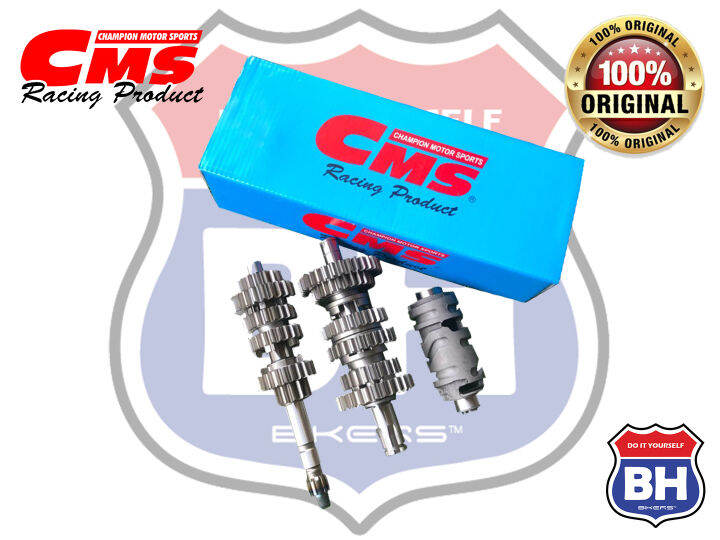 GEARBOX GEAR BOX CMS Y15ZR / LC135 5S / FZ150 - 5 SPEED > 6 SPEED (GEAR BOX 6S) 100% ORIGINAL ...