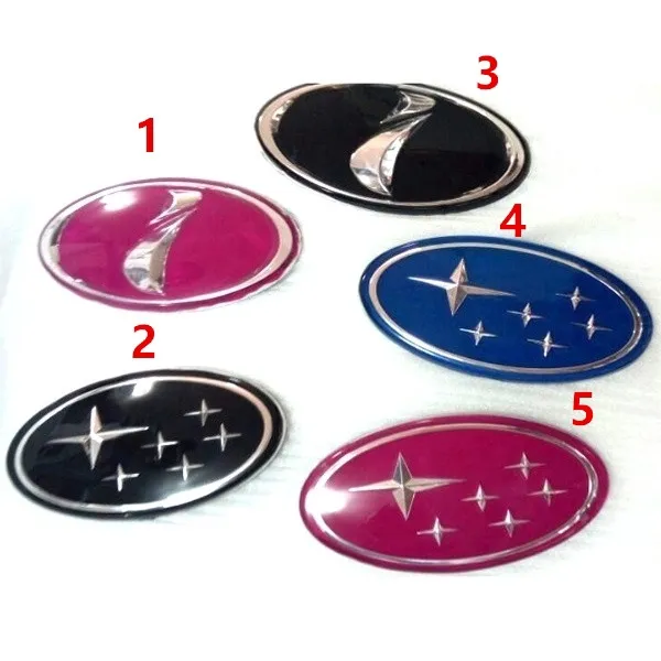 Upgrade NEW Subaru i Logo Car Front Bonnet Hood Badge JDM Emblem para ...