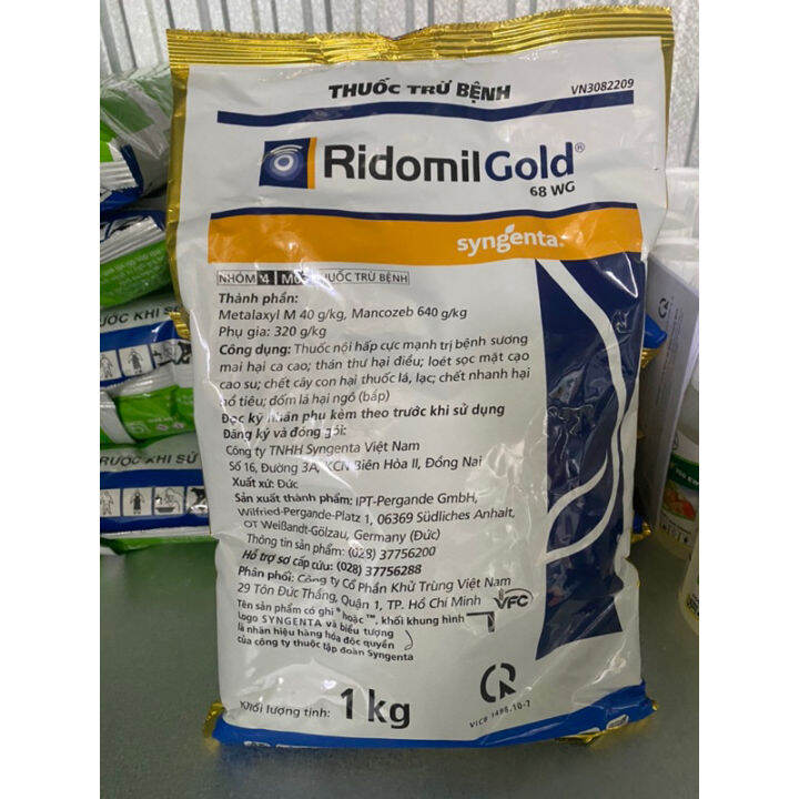 Thuốc Trừ Nấm Bệnh Ridomilgold 68 Wg 1Kg | Lazada.vn