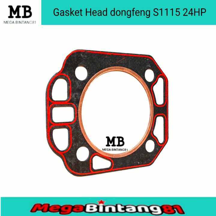 Paking gasket head S1115 paking kop diesel mesin diesel Dongfeng S1115 ...
