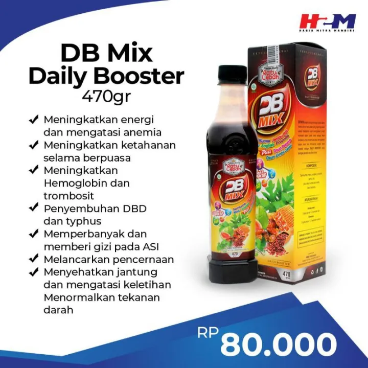 DB Mix Sari Kurma Angkak Untuk Demam Dan Dbd | Lazada Indonesia
