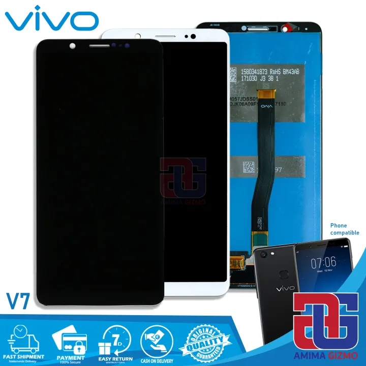 LCD for Original Vivo V7 1718 / Y75, LCD Touch Screen Digitizer ...