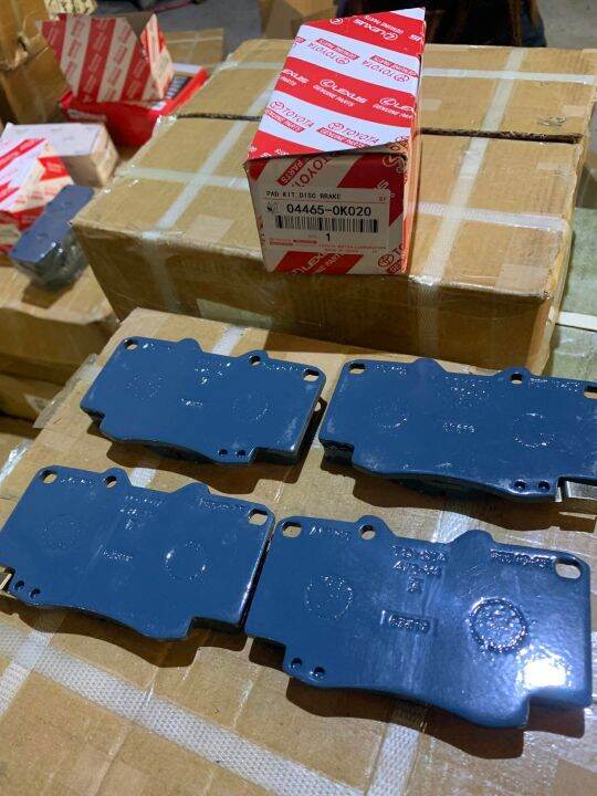 BRAKE PAD FRONT AXEL 04465-0K020 TOYOTA FORTUNER 2005-2012 | Lazada PH