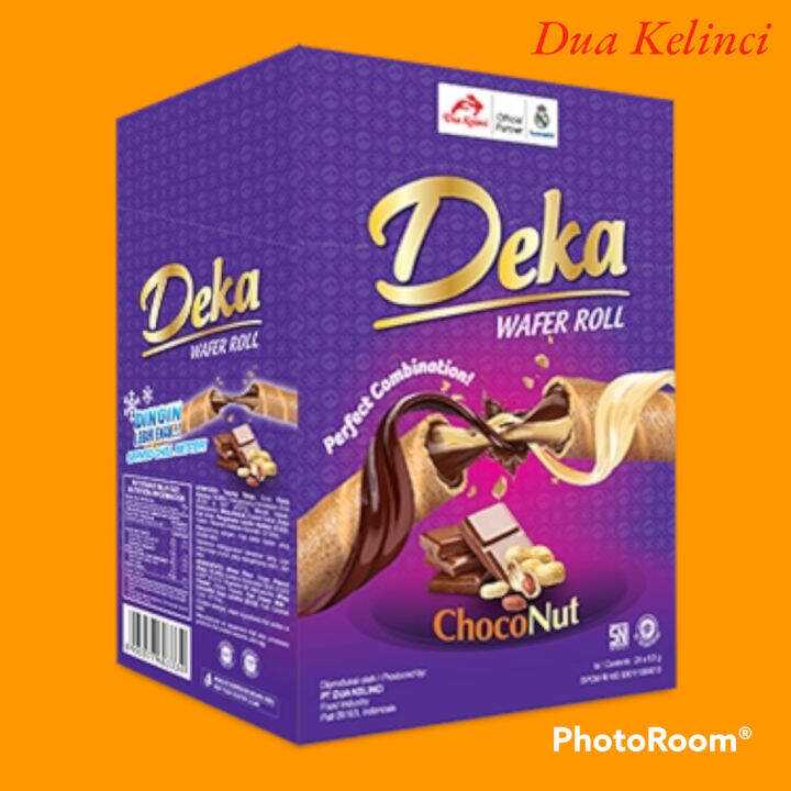 Deka ChocoNut | ChocoChoco | 24 Pcs @ 7.5 Gr | Dua Kelinci | Lazada ...