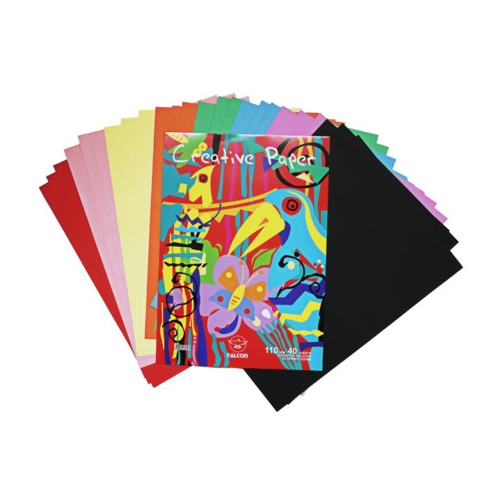 [FALCON PAPER PRODUCTS] 120GSM CREATIVE PAPER - A4 (PACKS OF 2 ASSORTED ...
