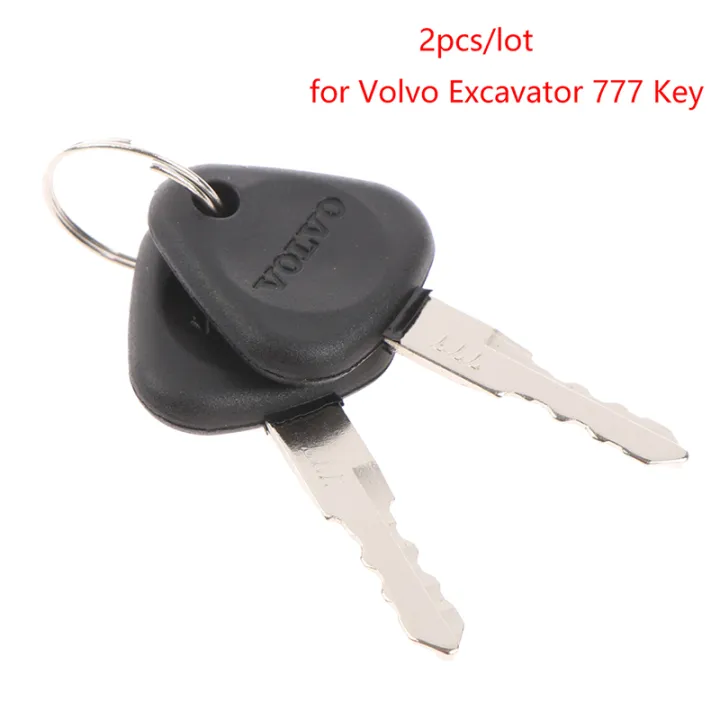 2Pcs สำหรับ Volvo Excavator Heavy Equipment Ignition Loader Dozer Key ...